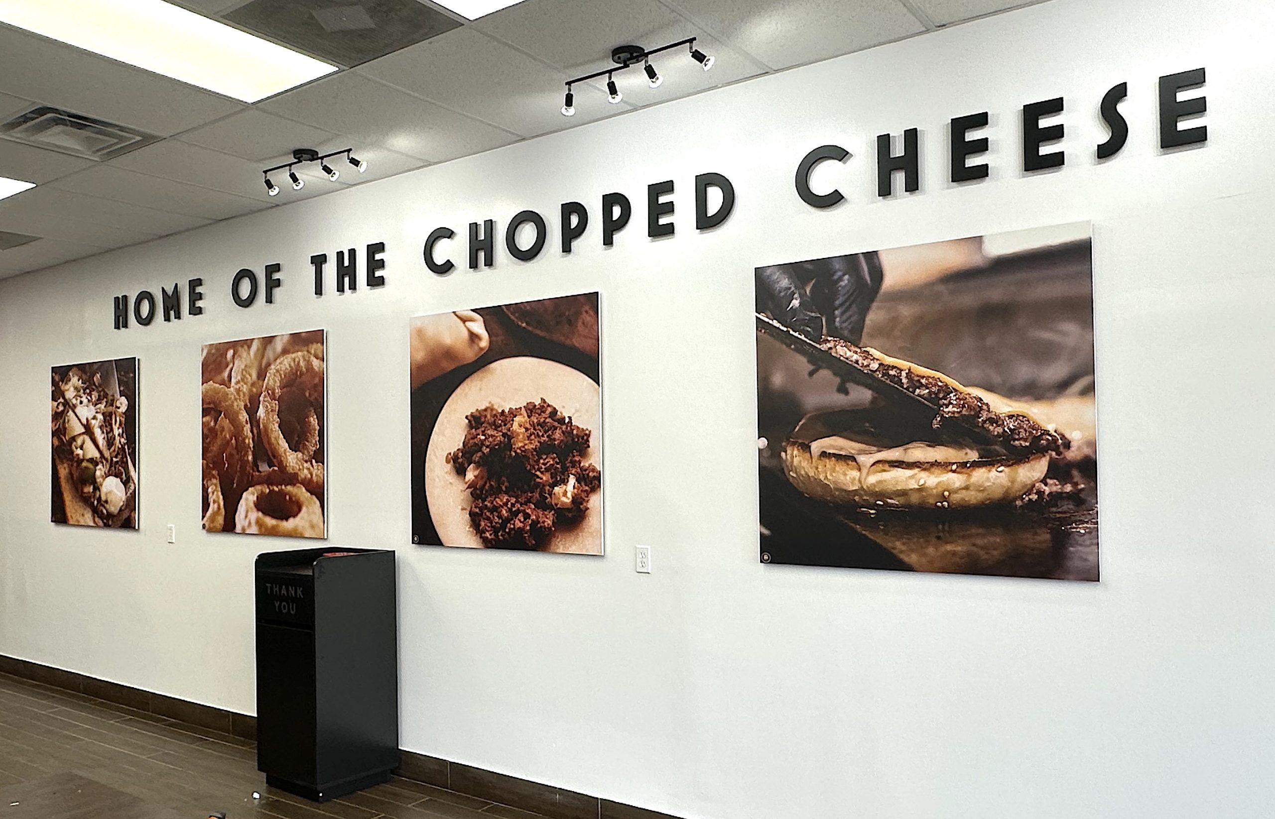 Burger place offers mile-high toppings, tasty chopped cheese