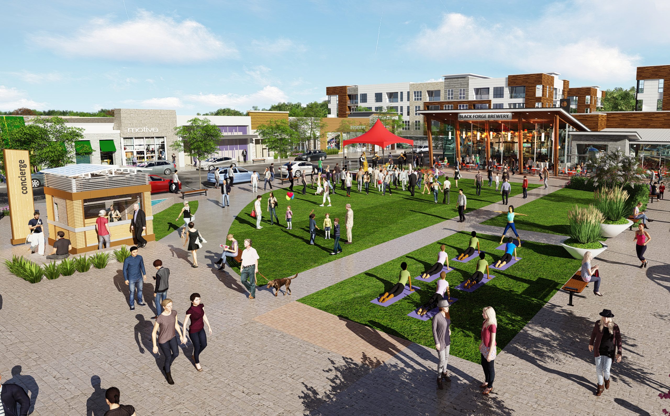 Five & Main retail lifestyle center reaches vital milestone
