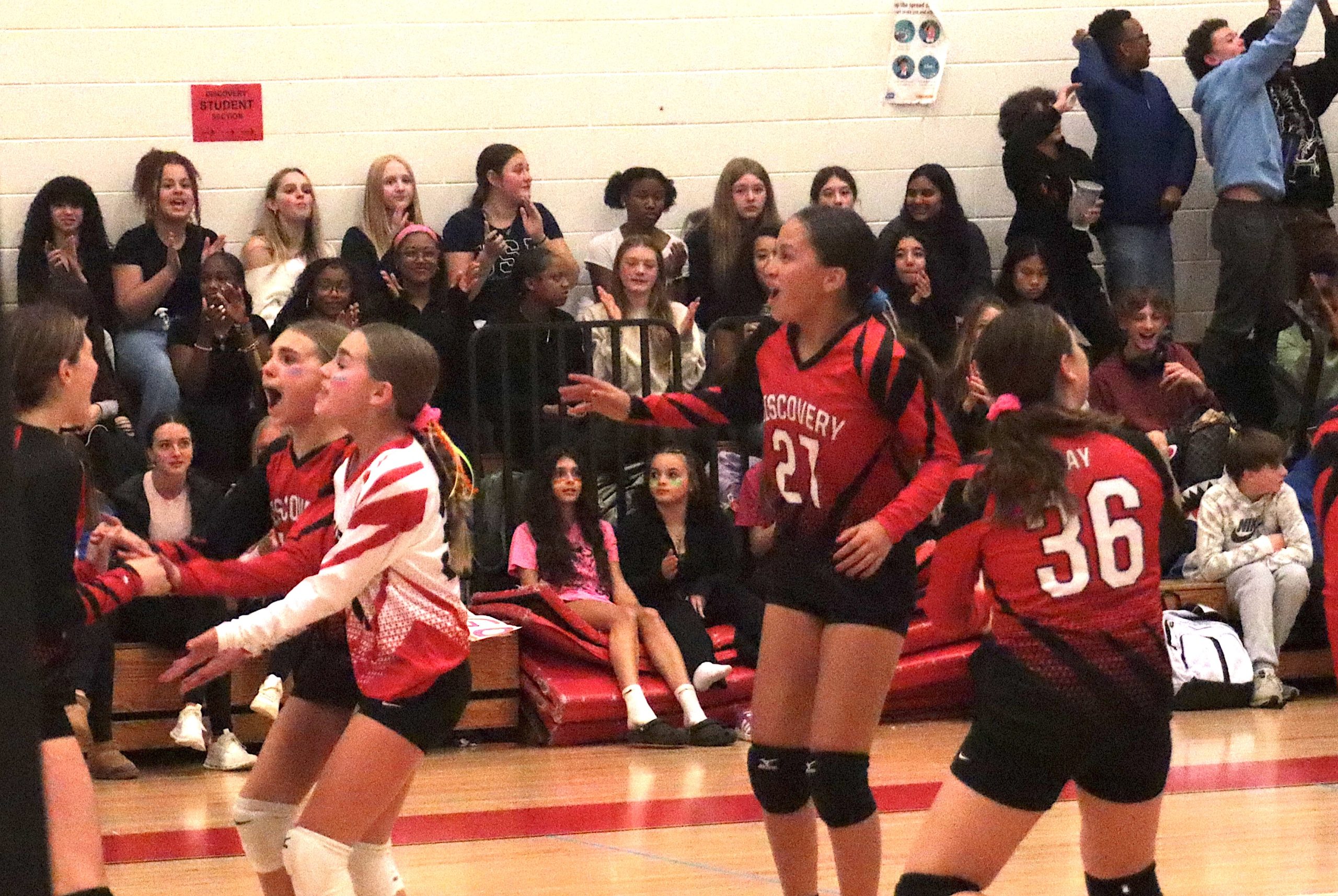 Middle school sports spark spontaneous joy in athletes, fans