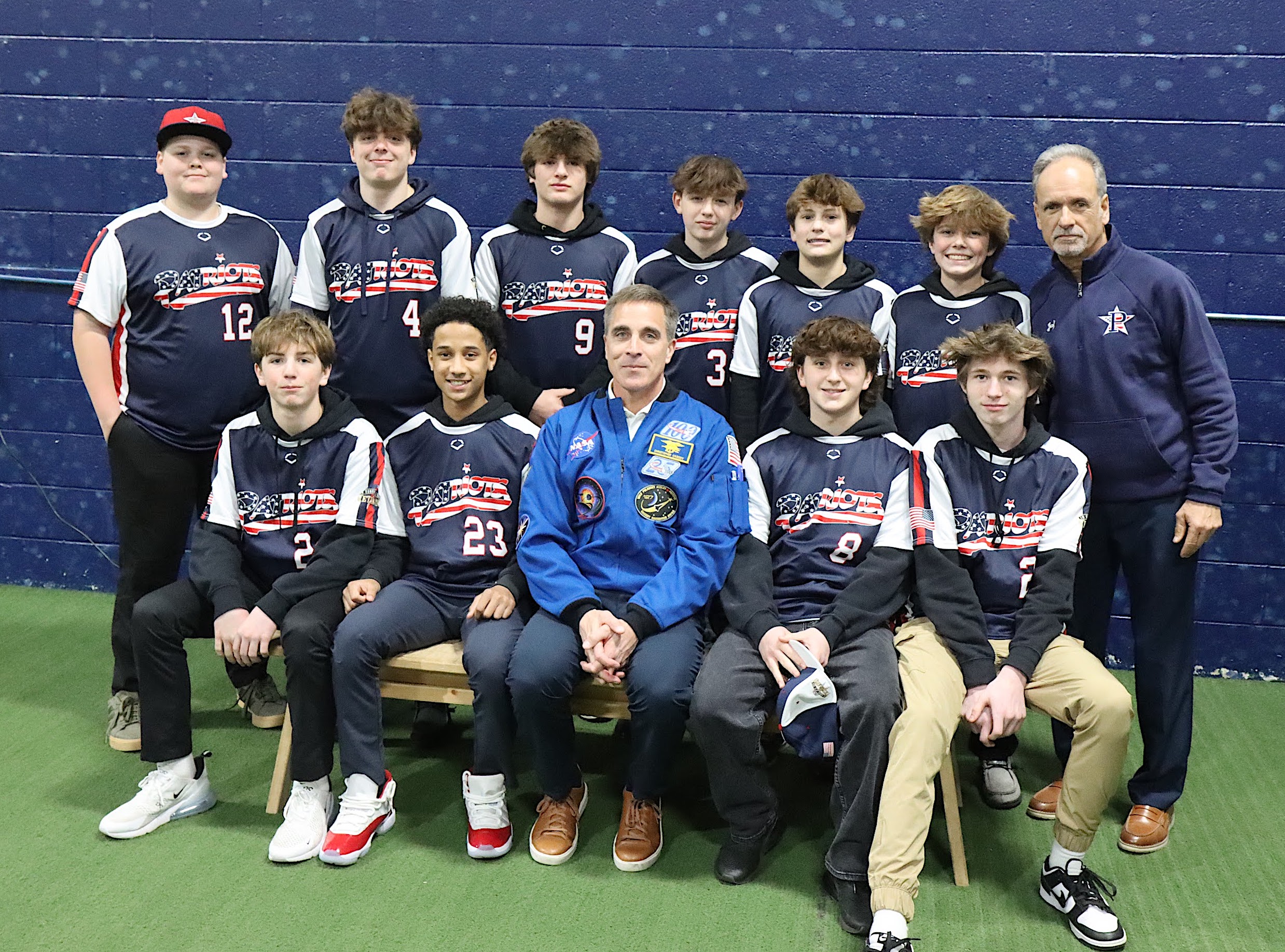 Retired NASA astronaut/Navy SEAL delivers patriotic message