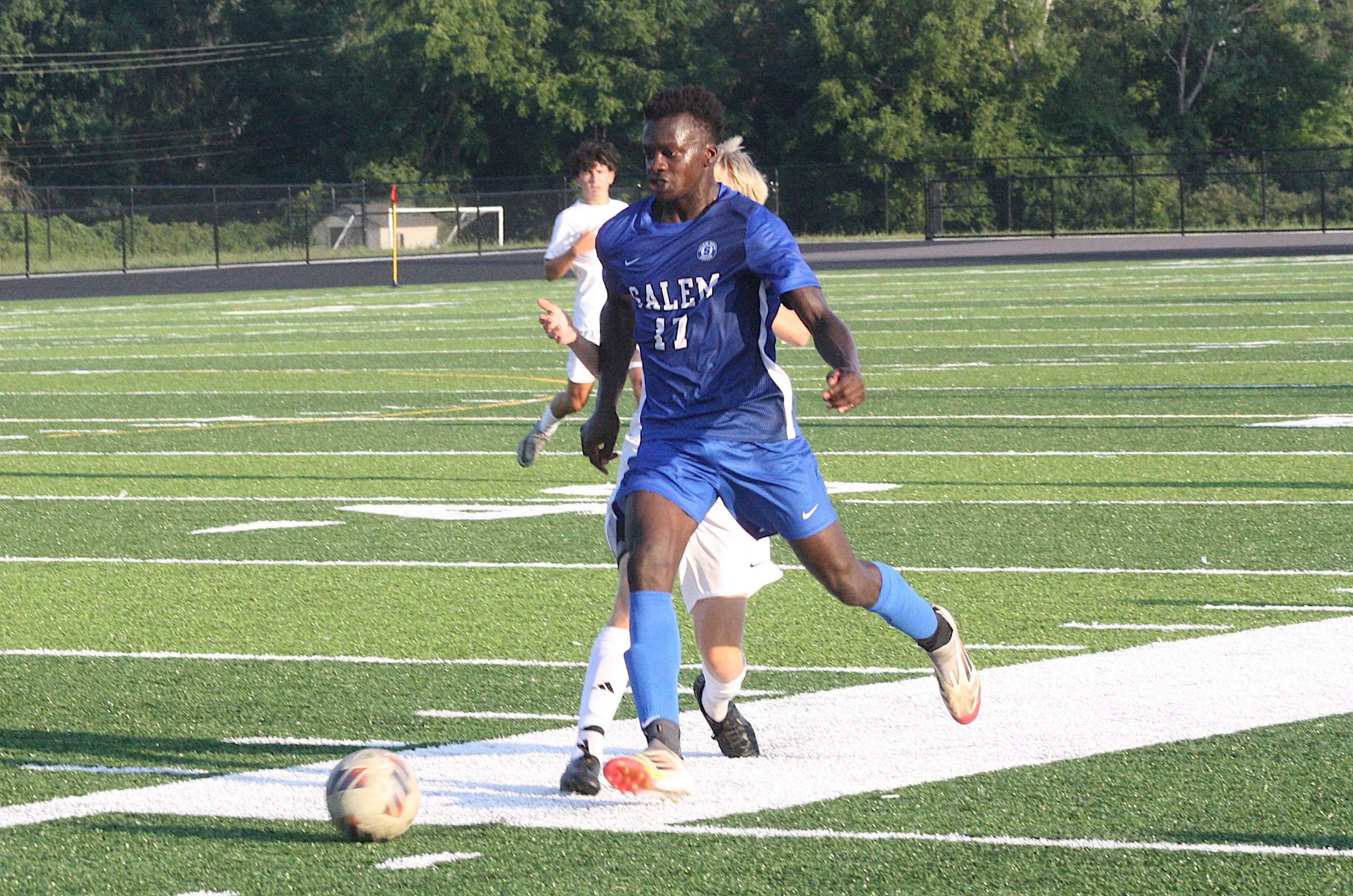 IT'S HISTORY: First varsity game at new P-CEP field ends 0-0