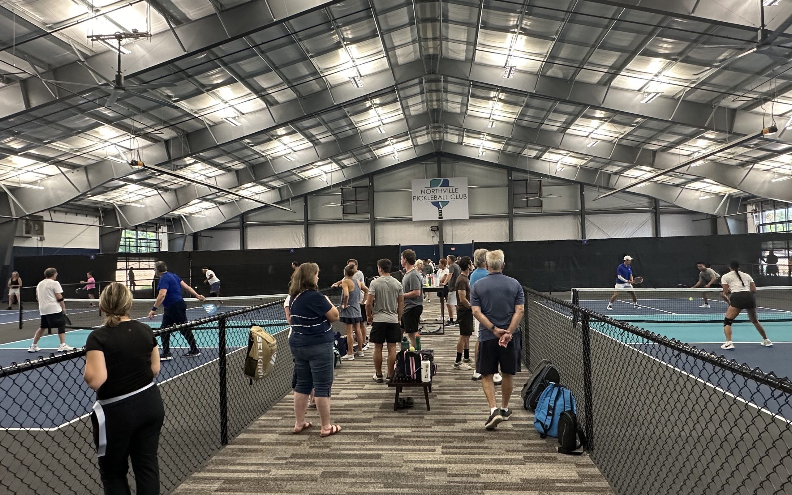 Massive pickleball 'heaven' unveiled on Ward Church property
