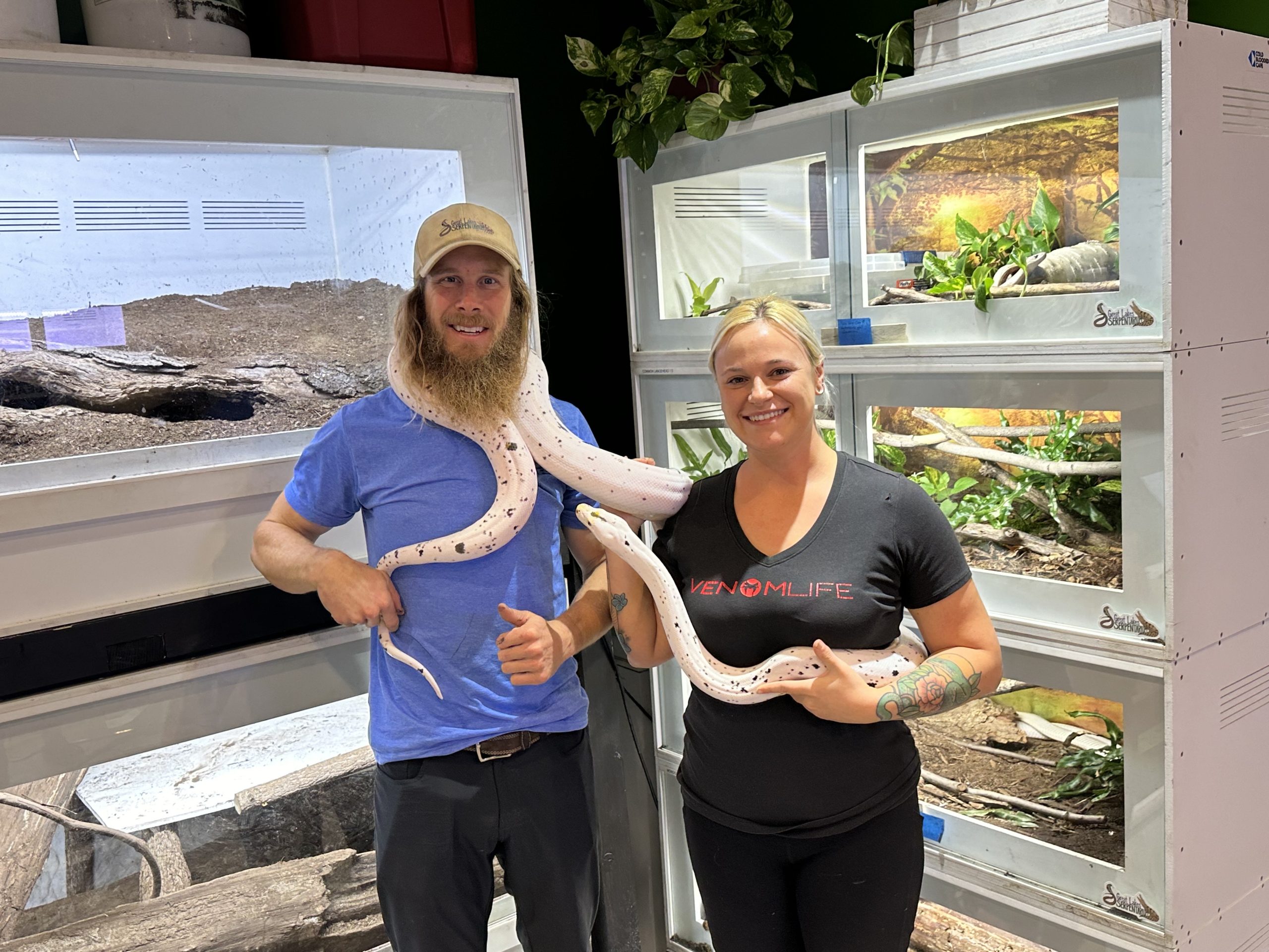 SNAKES ALIVE! Check out menagerie of cool reptiles
