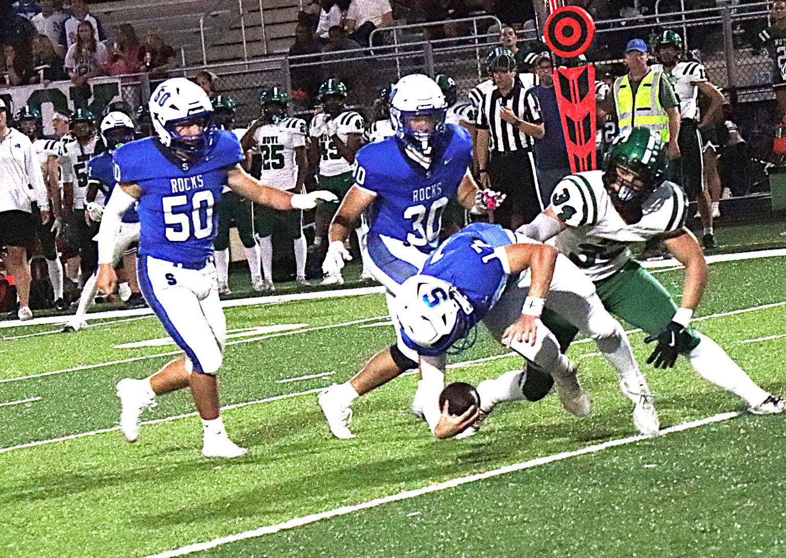 Rocks stonewall Novi, 35-7, to earn 'must-win' victory